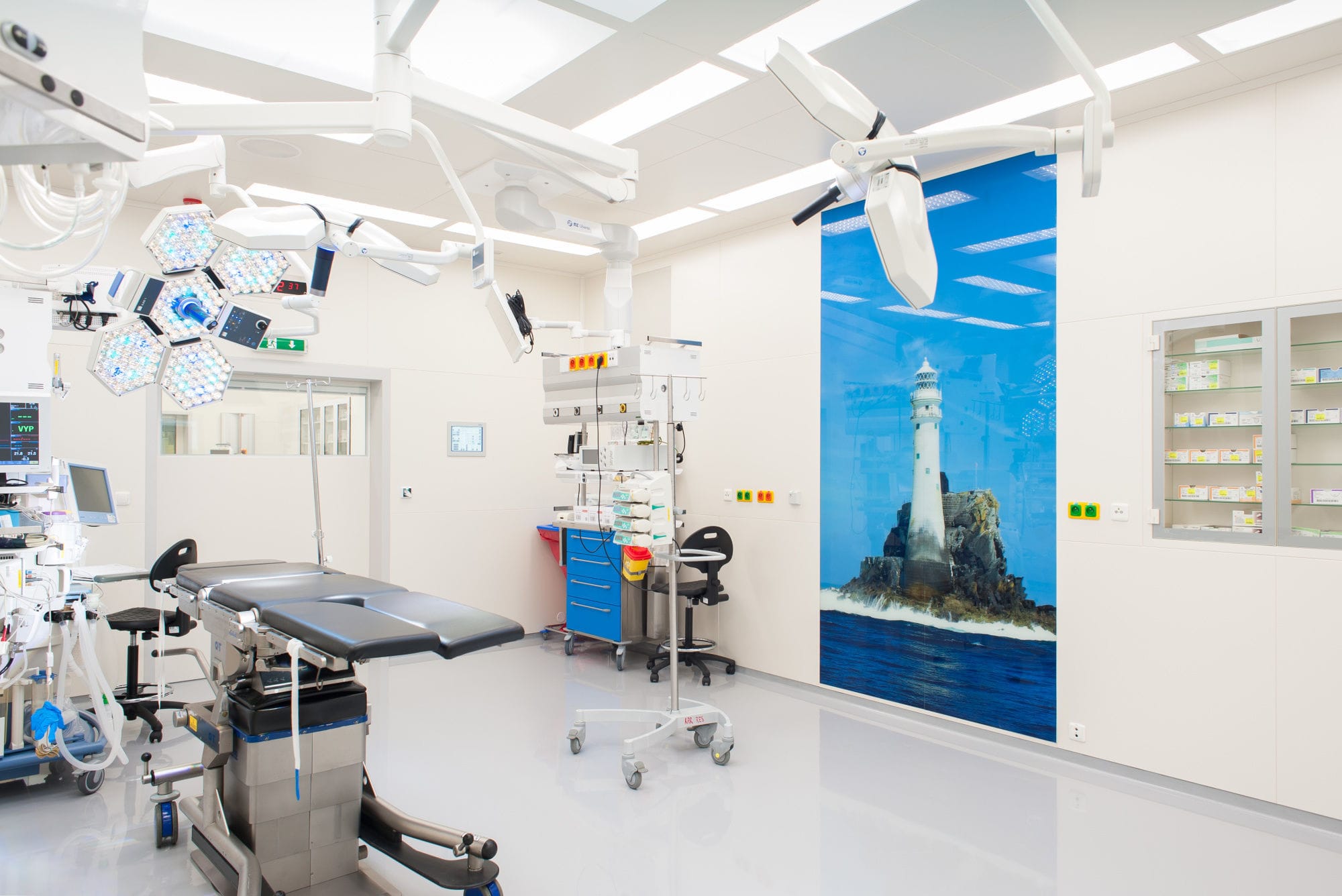 Operating room panel - 102.15 - FORCLEAN - sandwich / glass