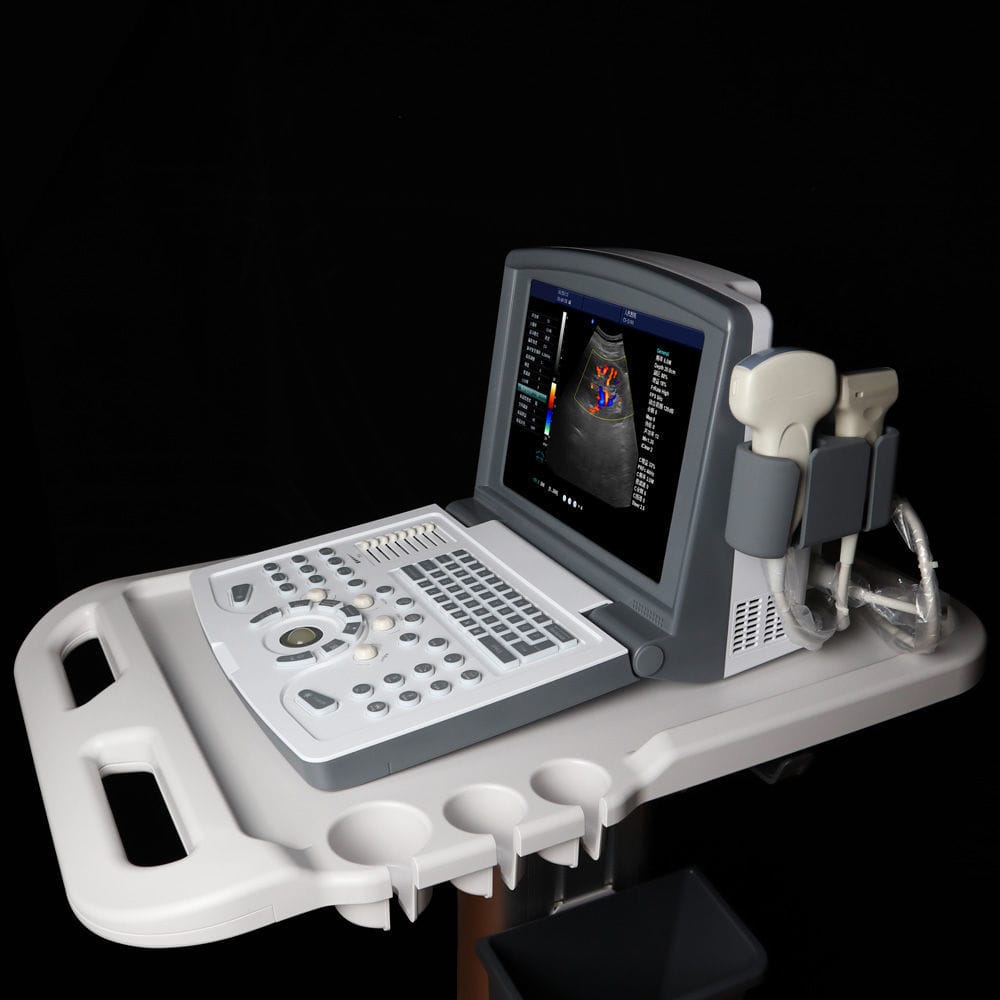 Portable, with trolley ultrasound system - MDK-680 - Mianyang United ...