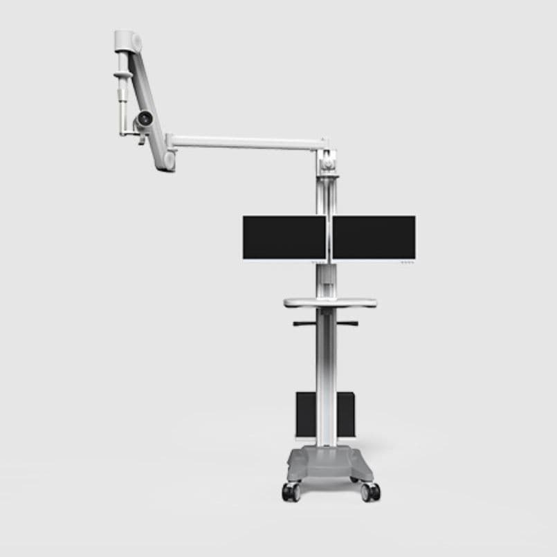 Teleconsultation cart with video recording - VM003-32 - Dongguan Vision ...
