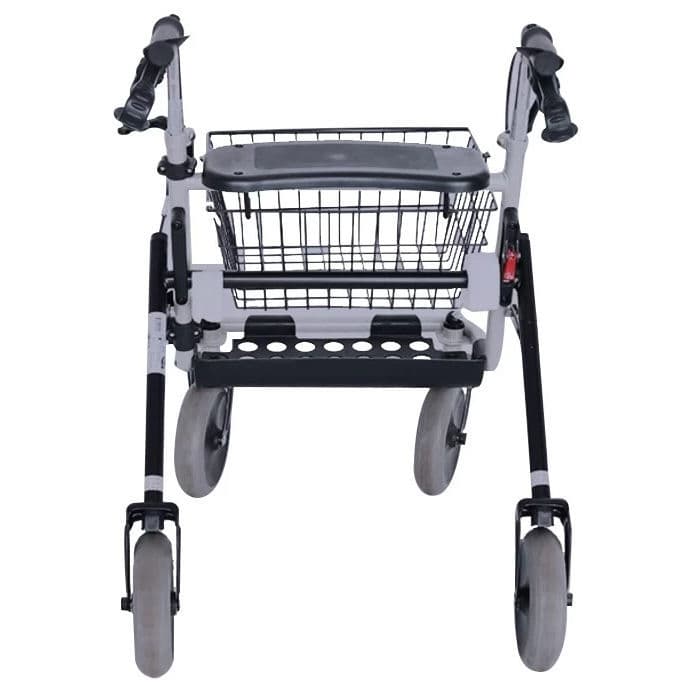 4-wheel rollator - 70201 - CareAge Medical - with seat / with basket ...