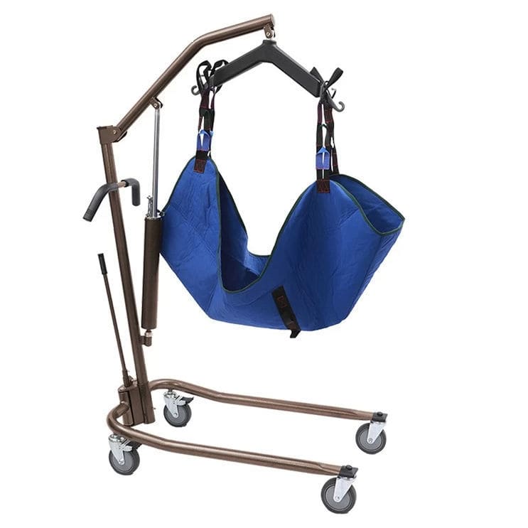 Hydraulic patient lift - 71910 - CareAge Medical - on casters / height ...