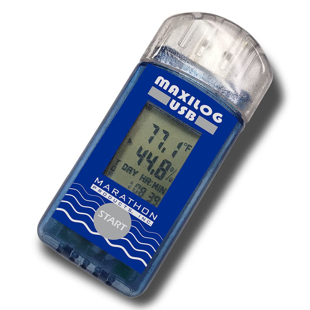 Temperature data-logger - MaxiLog-RH - Marathon Products - humidity ...