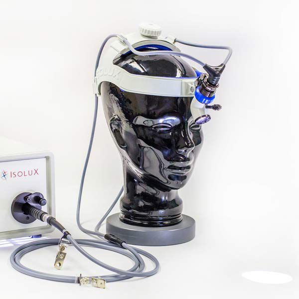 Surgical headlight - IsoTorch - Isolux - surgery / xenon / fiber optic