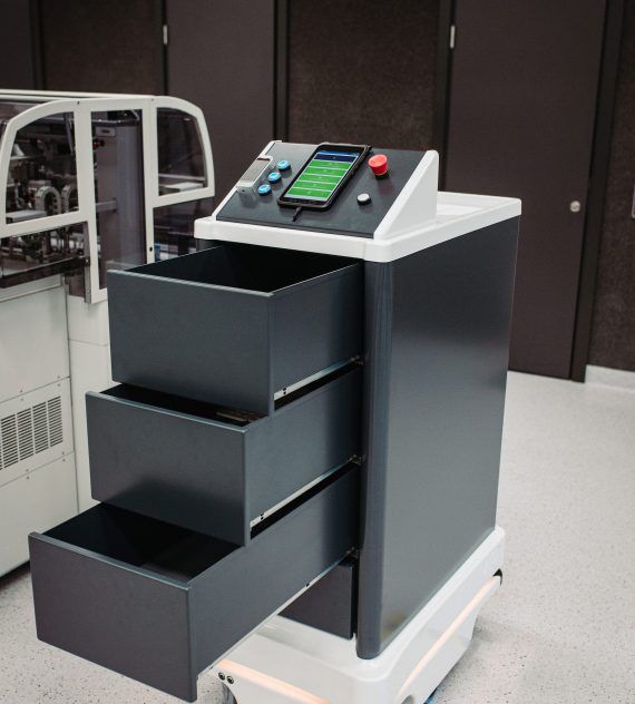 Laboratory delivery robot - NOVAMove - NovaticLab - sample / autonomous