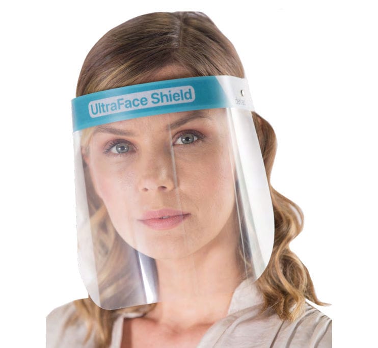 Full-face face-shield - DC2020 - Dentac - adult / pediatric / unisex