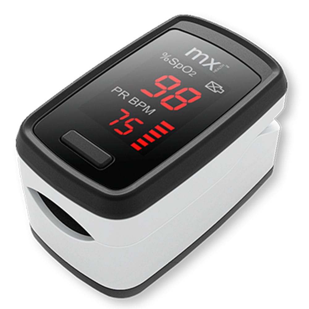 Fingertip pulse oximeter - Medinox - compact / medical / battery-powered