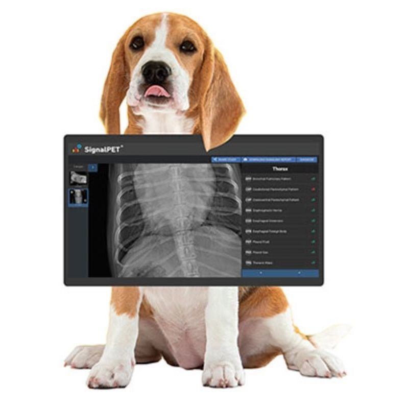 Digital veterinary X-ray system - SignalRAY+ - SignalPET - mobile