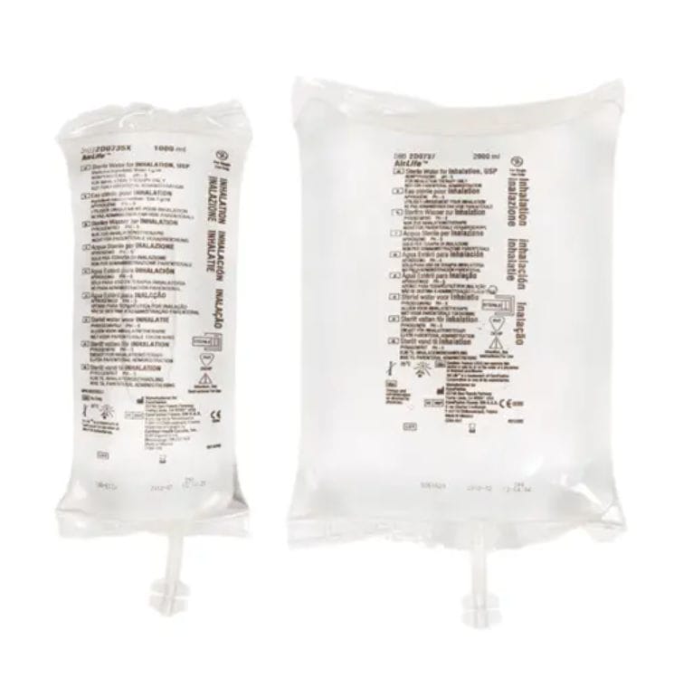 Saline solution infusion bag - AirLife™ - Vyaire Medical