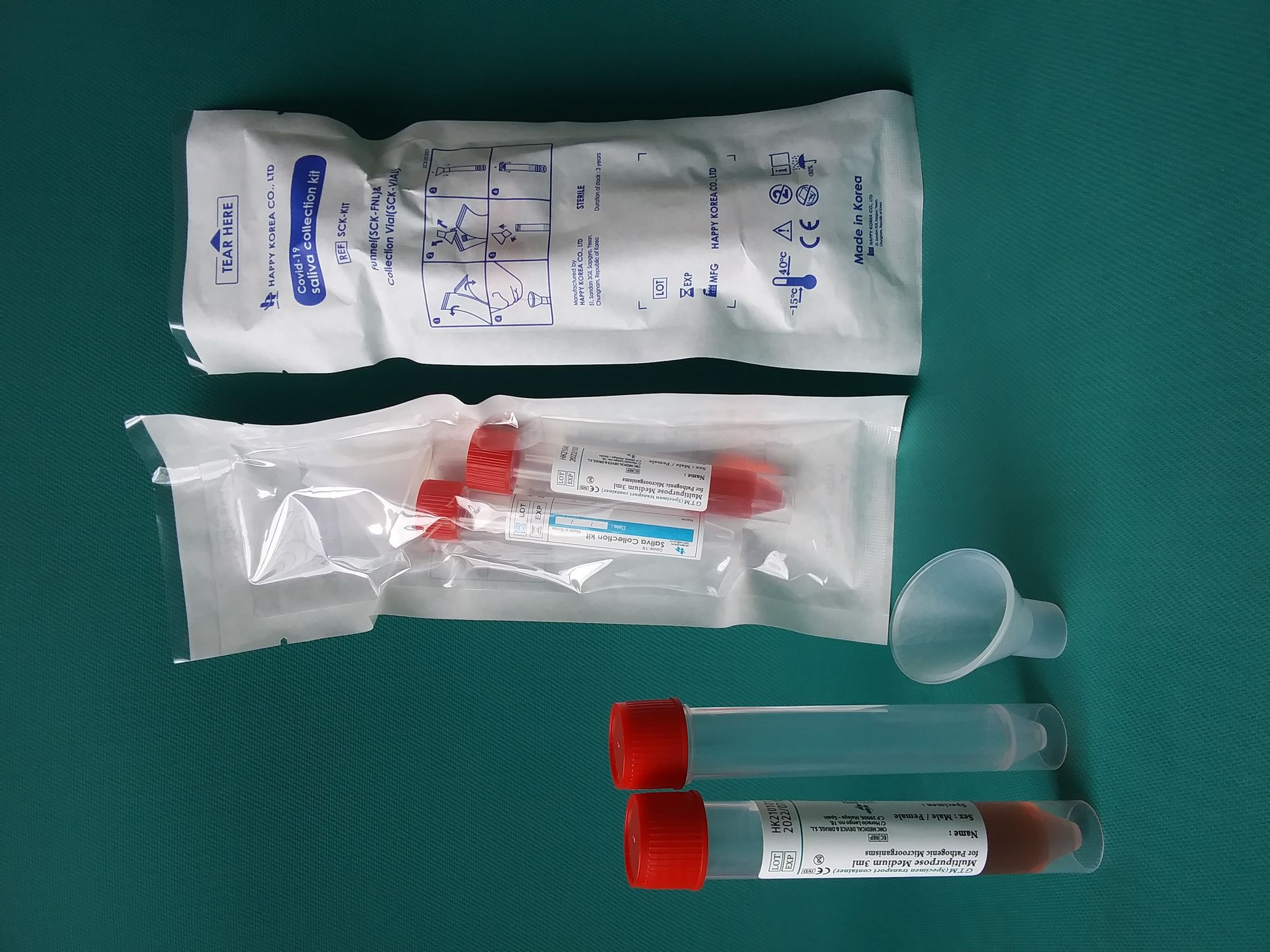 Serum collection kit - SCK-GTM - Biz Distribution - saliva