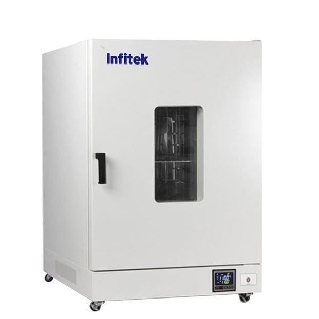 Forced air incubator drying oven - DOF series - Infitek - laboratory / vertical / on casters