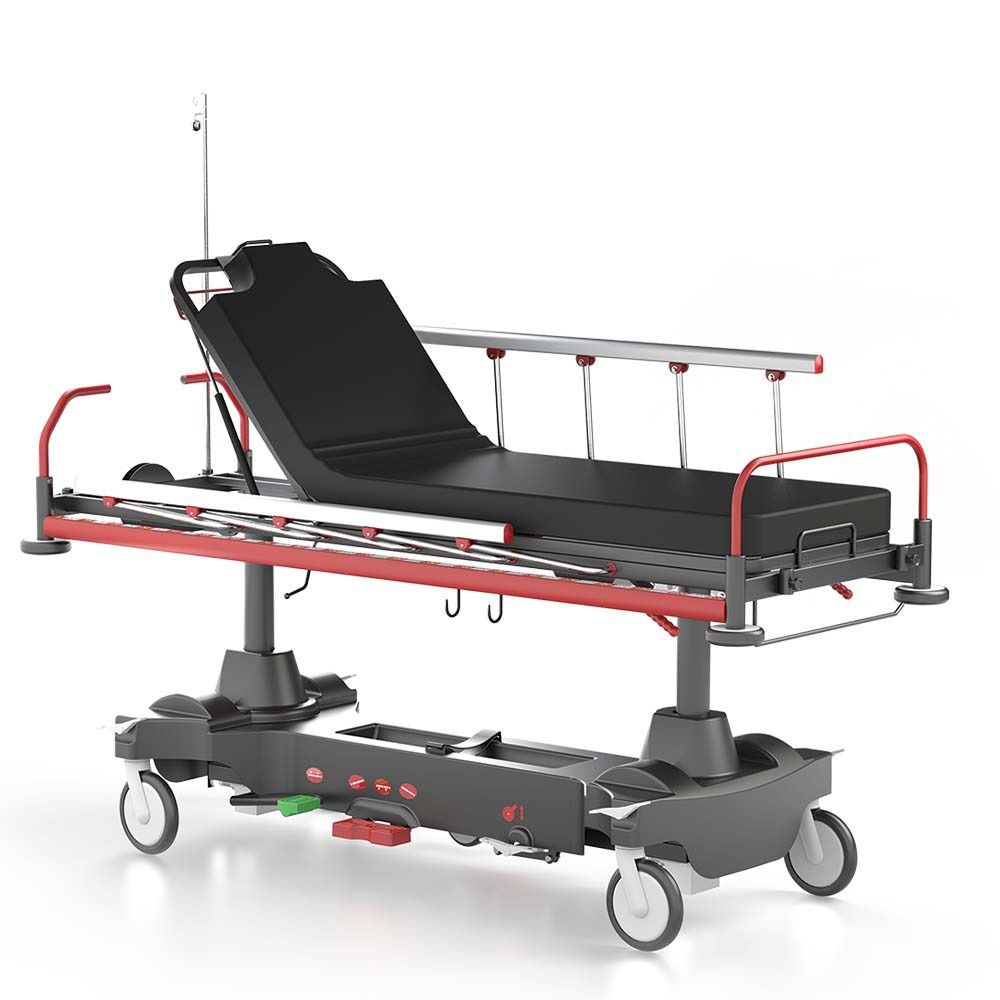 Emergency stretcher - NPR 1124 - Nuprom - Trendelenburg / hydraulic ...