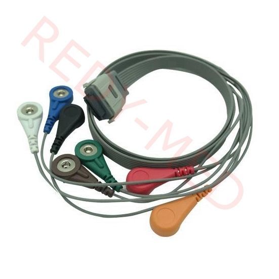 Cardiac Holter monitor ECG cable - VC207SI-001 - Shenzhen Redy-Med ...