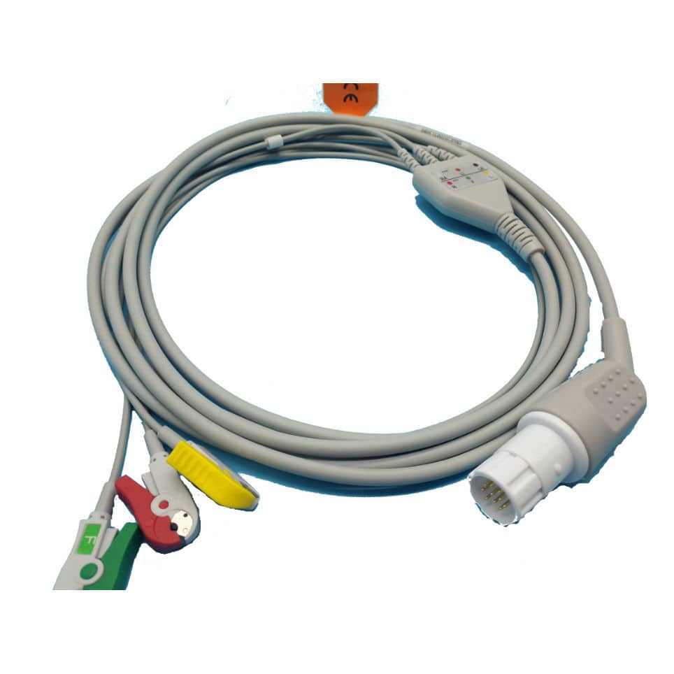 3-wire ECG cable - EC203SA-077 - Shenzhen Redy-Med Technology Co.,Ltd ...