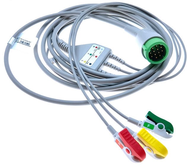 3-wire ECG cable - EC203SA-027 - Shenzhen Redy-Med Technology Co.,Ltd ...