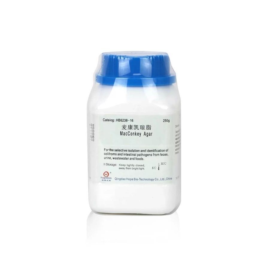 MacConkey agar reagent - HB6238 - Jinan Babio Biotech - for bacterial ...