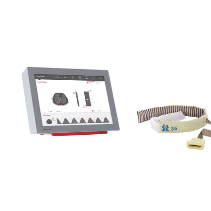 Pediatric patient monitor - LuMon™ - Sentec - compact / wearable / RESP