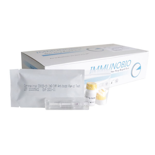 COVID-19 rapid diagnostic test - Hangzhou Immuno Biotech Co., Ltd - IgG ...