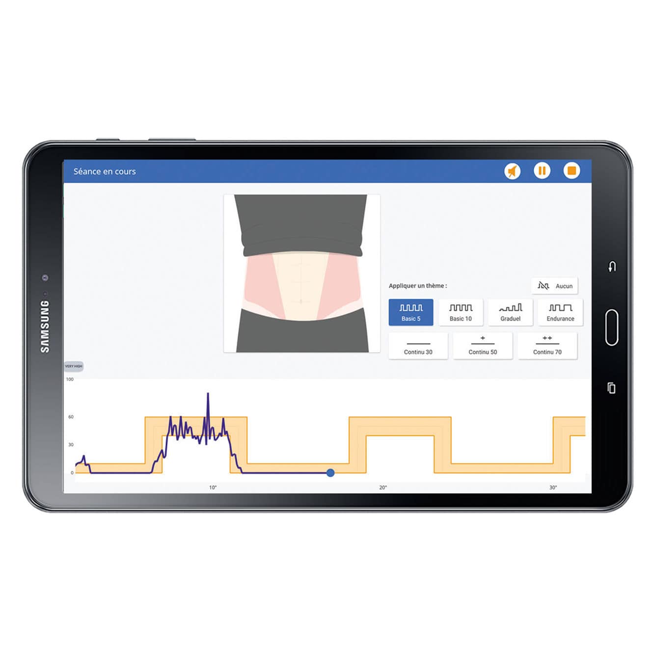 Perineal rehabilitation EMG monitoring system - Blueback Physio ...
