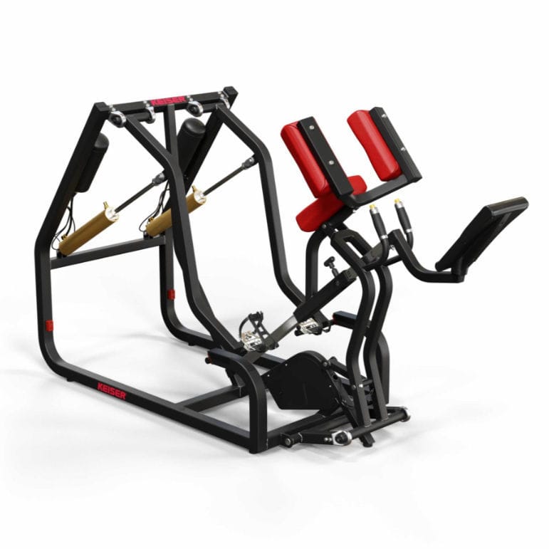 Reverse leg press gym station - A300 - Keiser