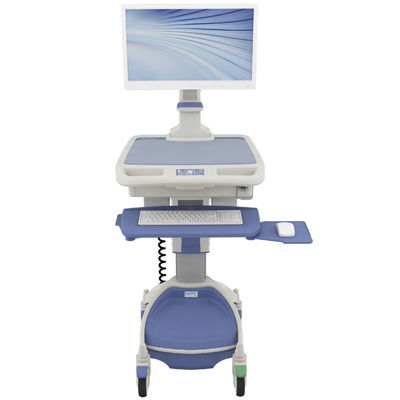 Medical computer workstation - Touchpoint Medical - mobile