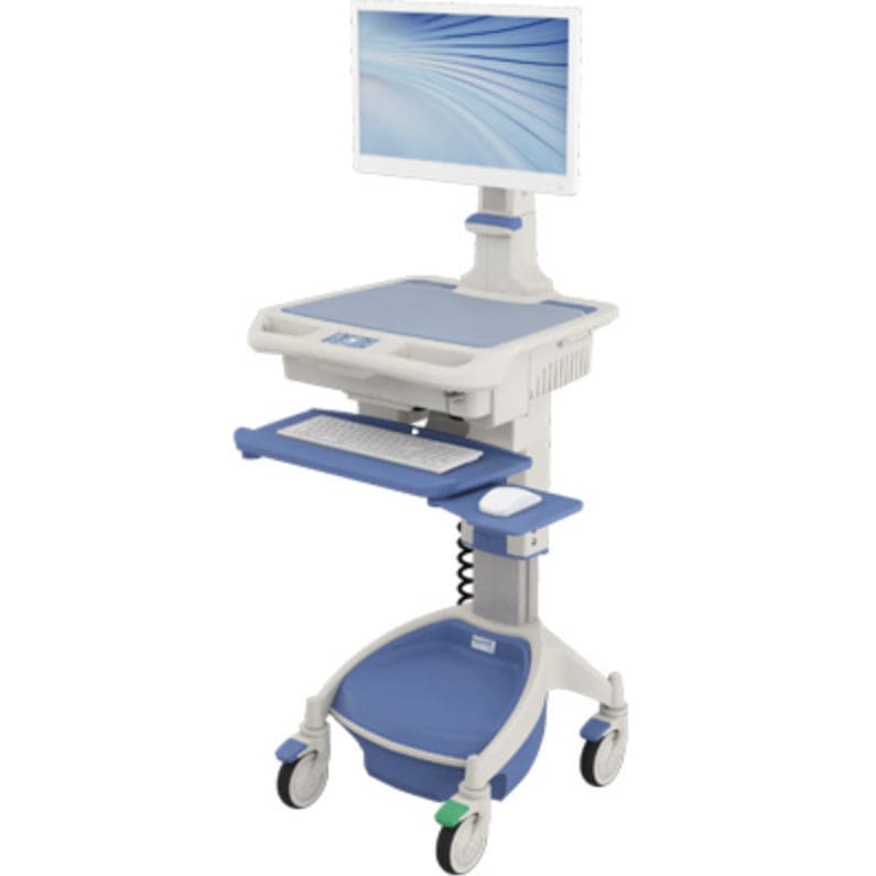 Medical computer workstation - AccessPoint™ Single - Touchpoint Medical ...