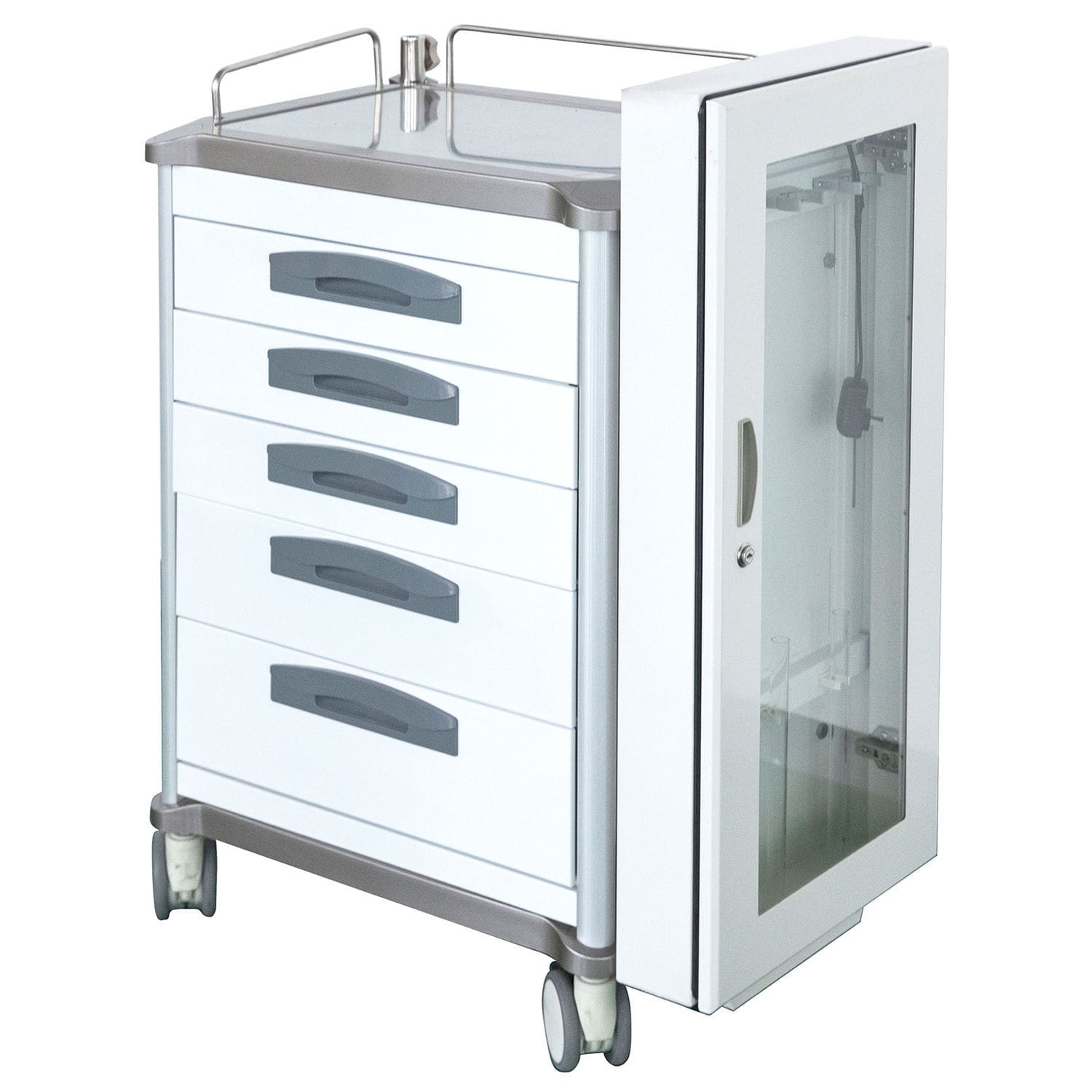 Medical trolley - YKS-001 - Jiangsu Mole Electronic Technology - for ...