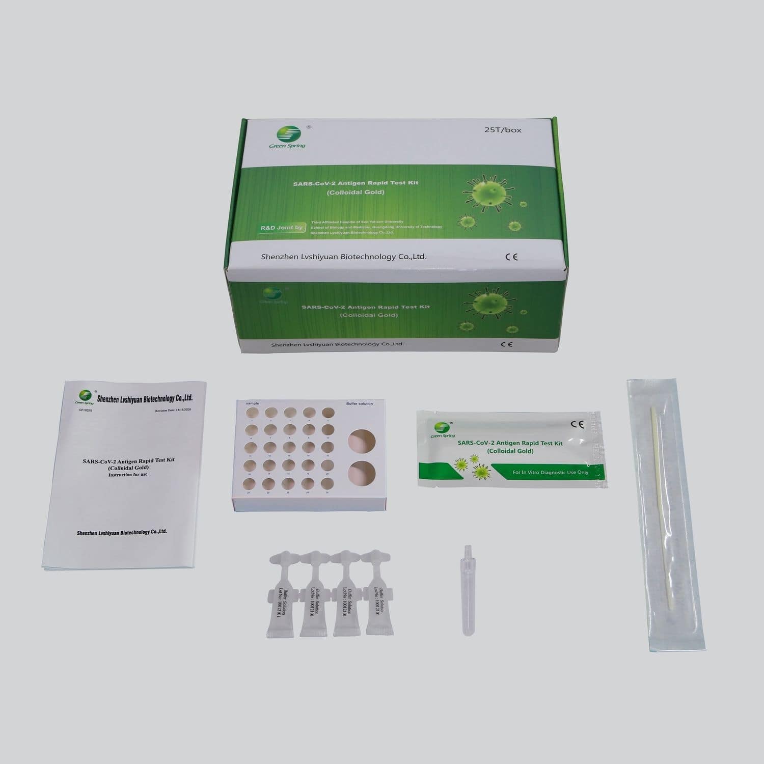 COVID-19 test kit - Shenzhen Lvshiyuan Biotechnology Co., Ltd - for ...