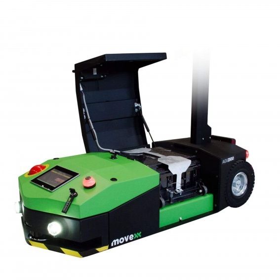 Construction site electric tug - AGV2500 - Movexx International BV ...