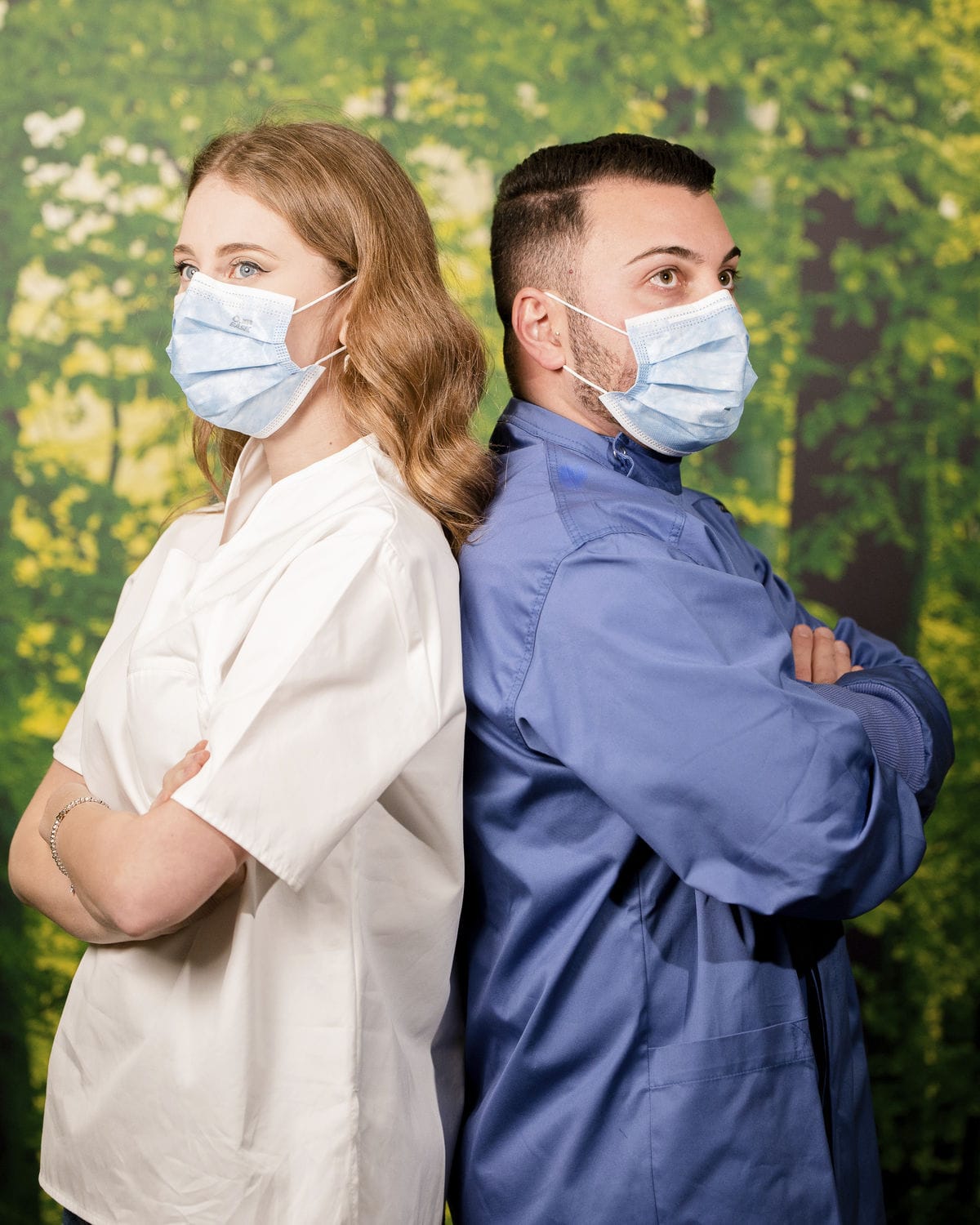 Type IIR surgical mask - O2 MED BASIC - 1Flex Technology - latex-free / fiberglass free / adult