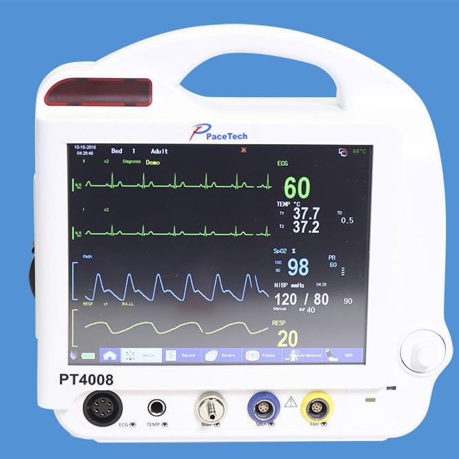 Portable patient monitor - MINIPACK 300 - Pace tech Medical - ECG ...