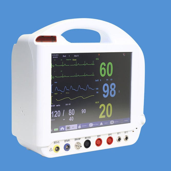 Portable patient monitor - VITALMAX 4000 - Pace tech Medical - ECG ...