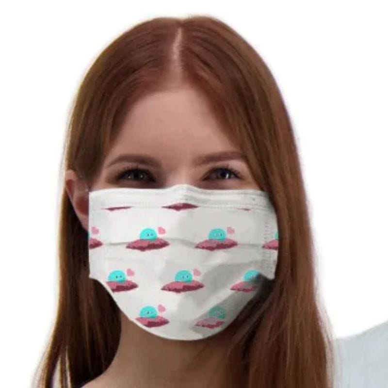 Type IIR surgical mask - Love is in the Air - Lifa Air - latex-free ...