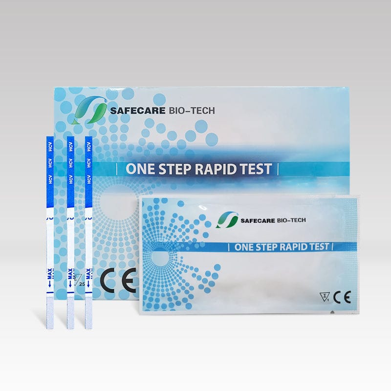Infectious disease test strip - Safecare - HCV / plasma / serum