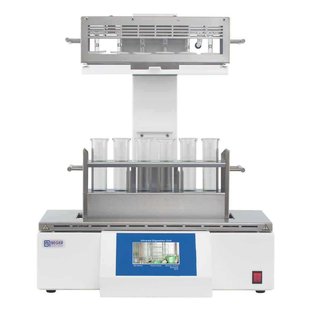 Infrared digester - IDU 6 - BEGER Ltd. - laboratory / Kjeldahl / manual