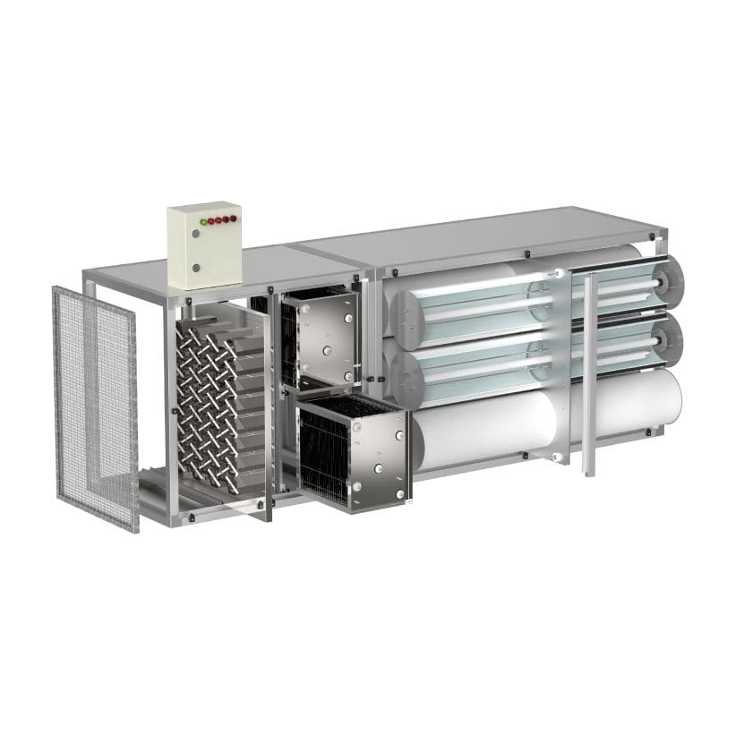 Ceiling-mounted air purifier - K-Line - Airlife Swiss AG - ozone free ...