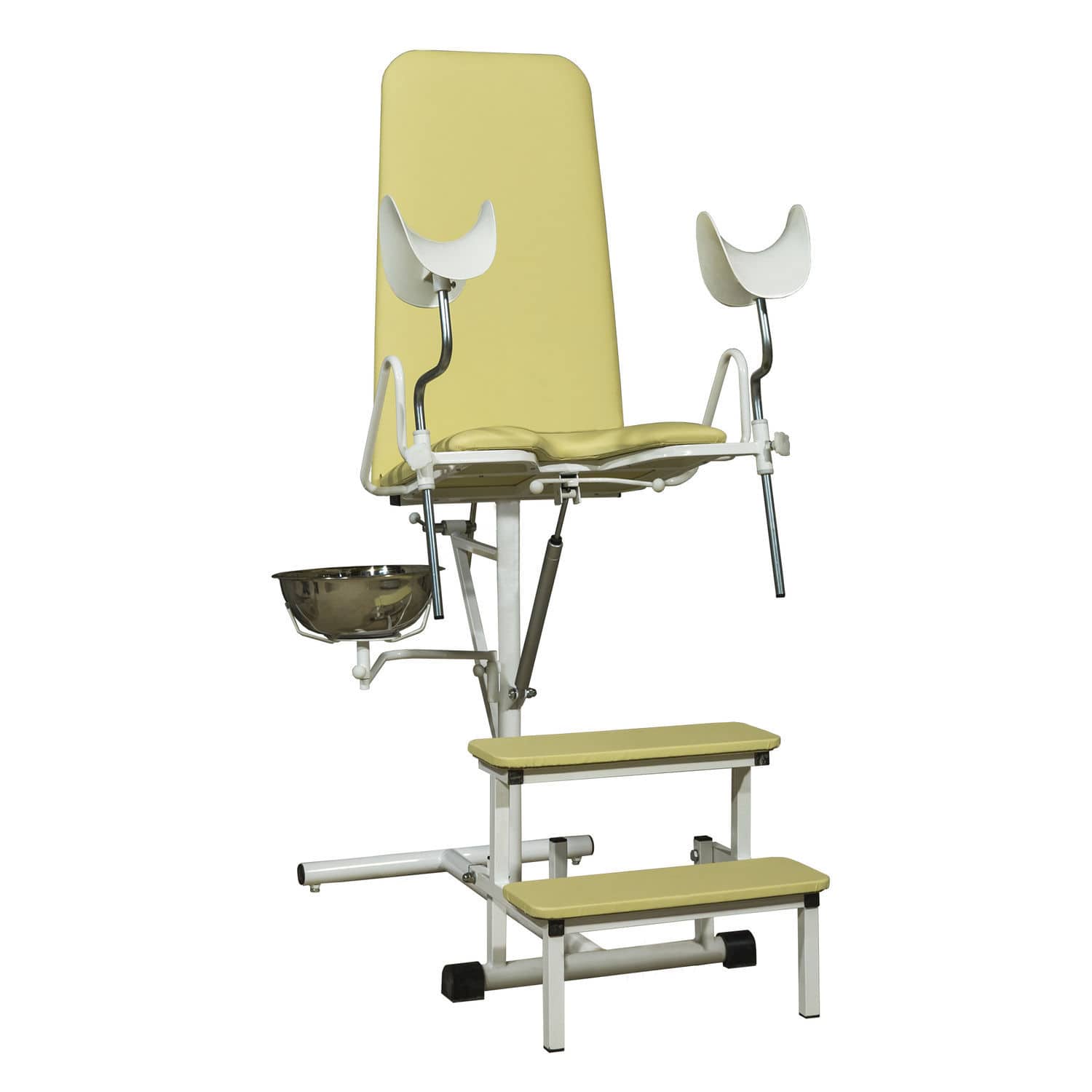 Gynecological examination chair - KG-1M - Zapovit - pneumatic / height ...