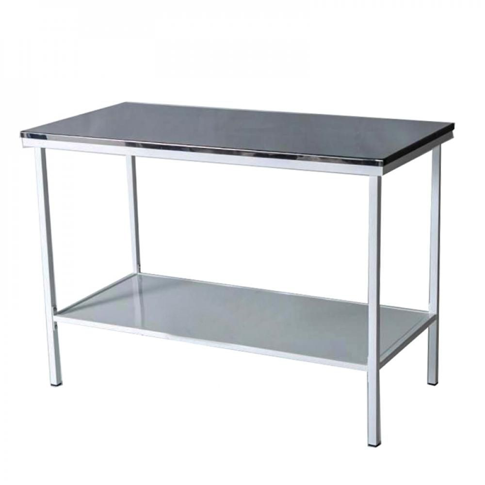 Laboratory table - SPU - Zapovit - rectangular / stainless steel ...