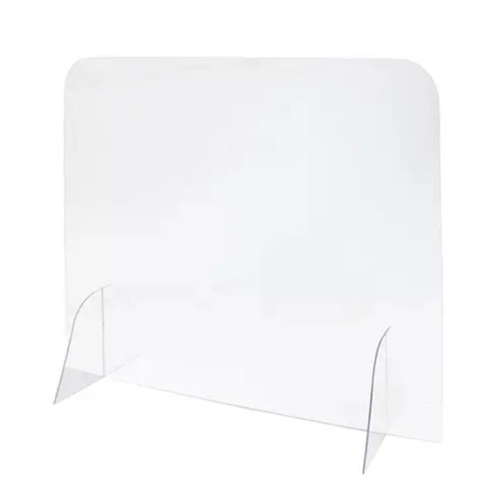 Countertop protection screen - Zhejiang Lanhine Medical Products - 1-panel