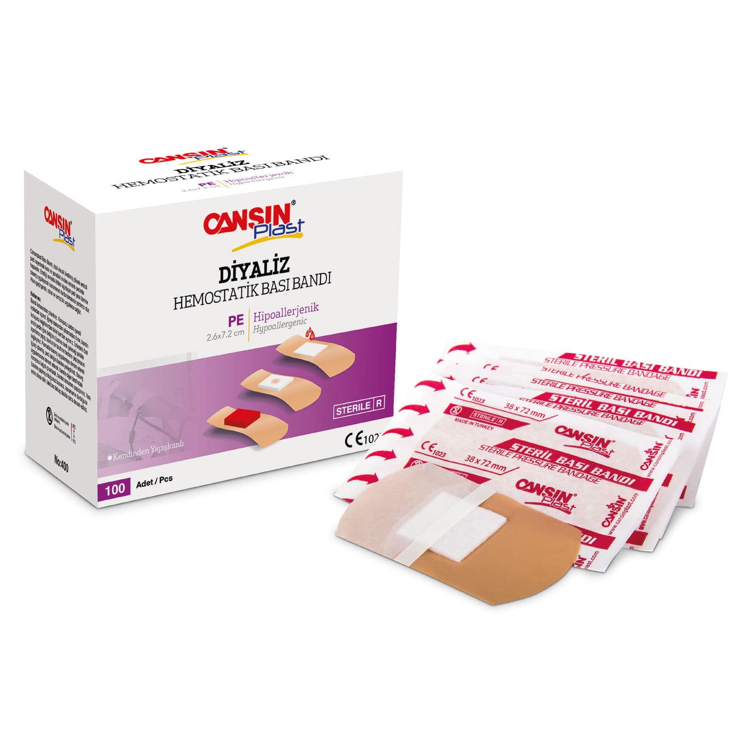 Sterile wound dressing - 400 - Cansin Healthcare Industrial & Trade ...