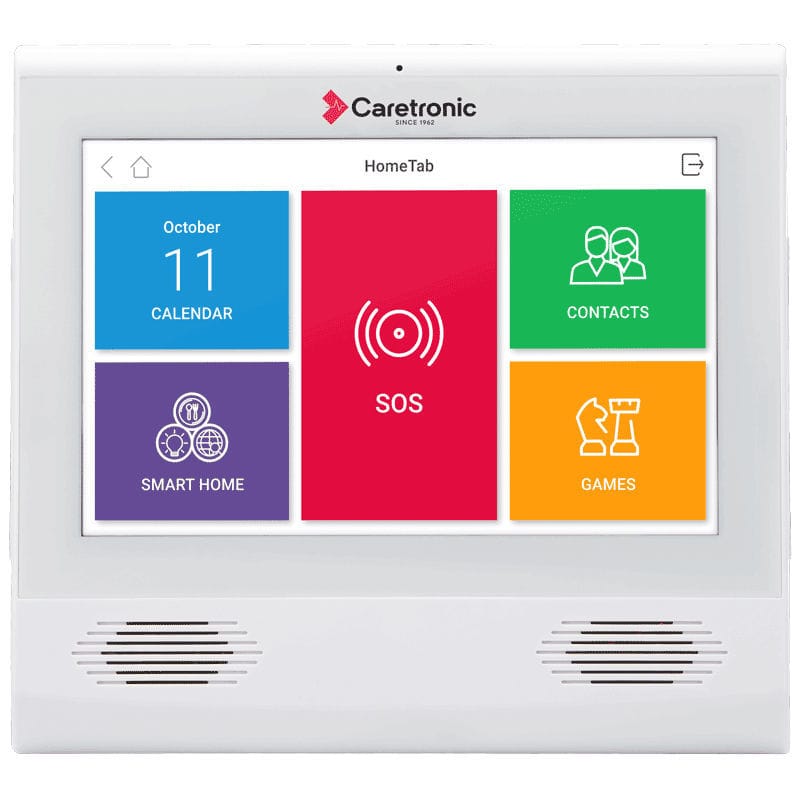 Home medical alert system - HomeTab - Caretronic Ltd - fall / with ...