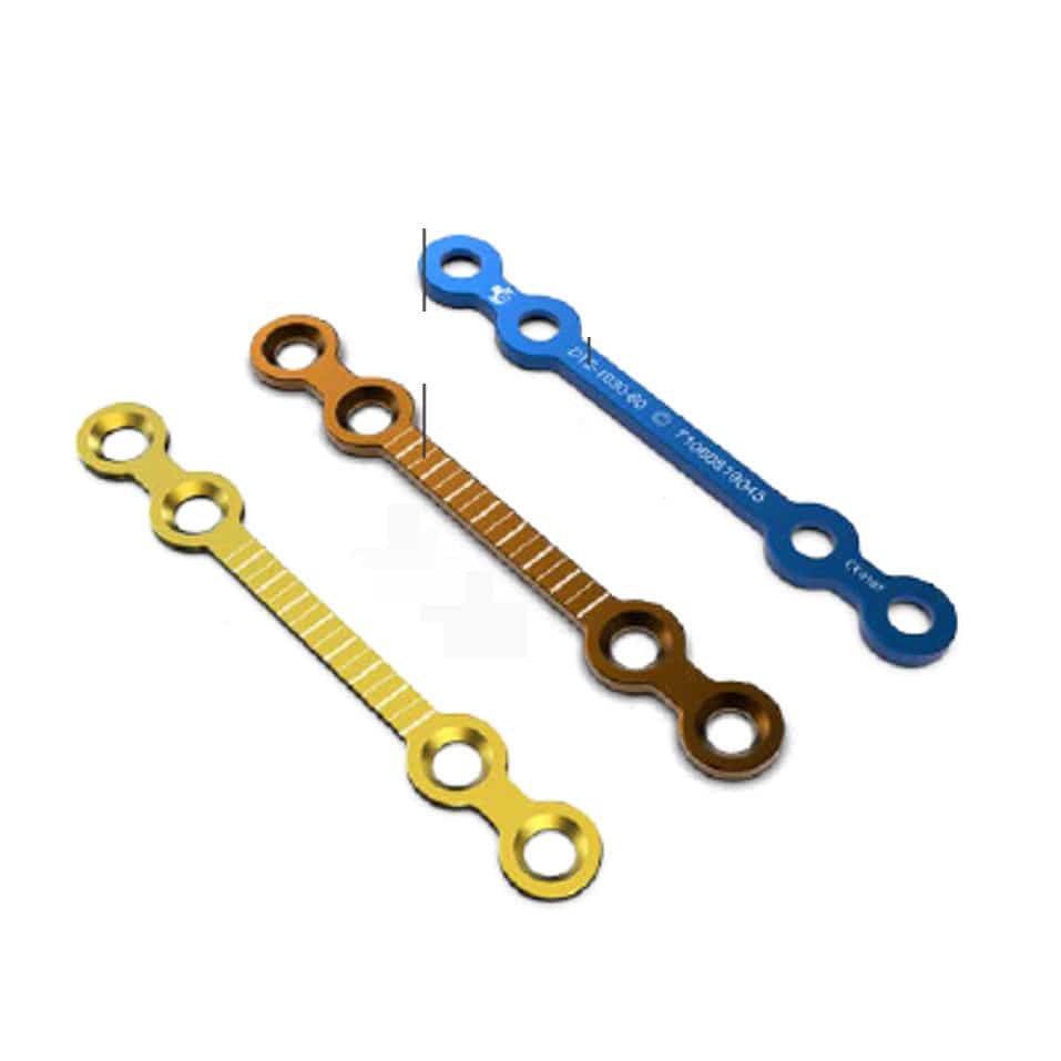 Mandible compression plate - System D mini S - Delphos Implants - titanium