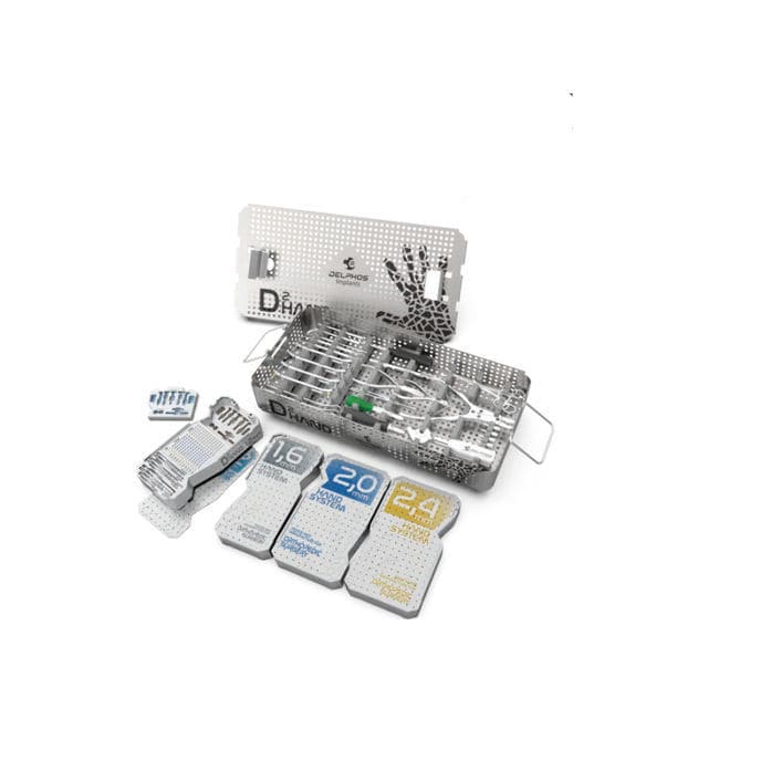 Traumatology instrument kit - Delphos Implants - hand surgery