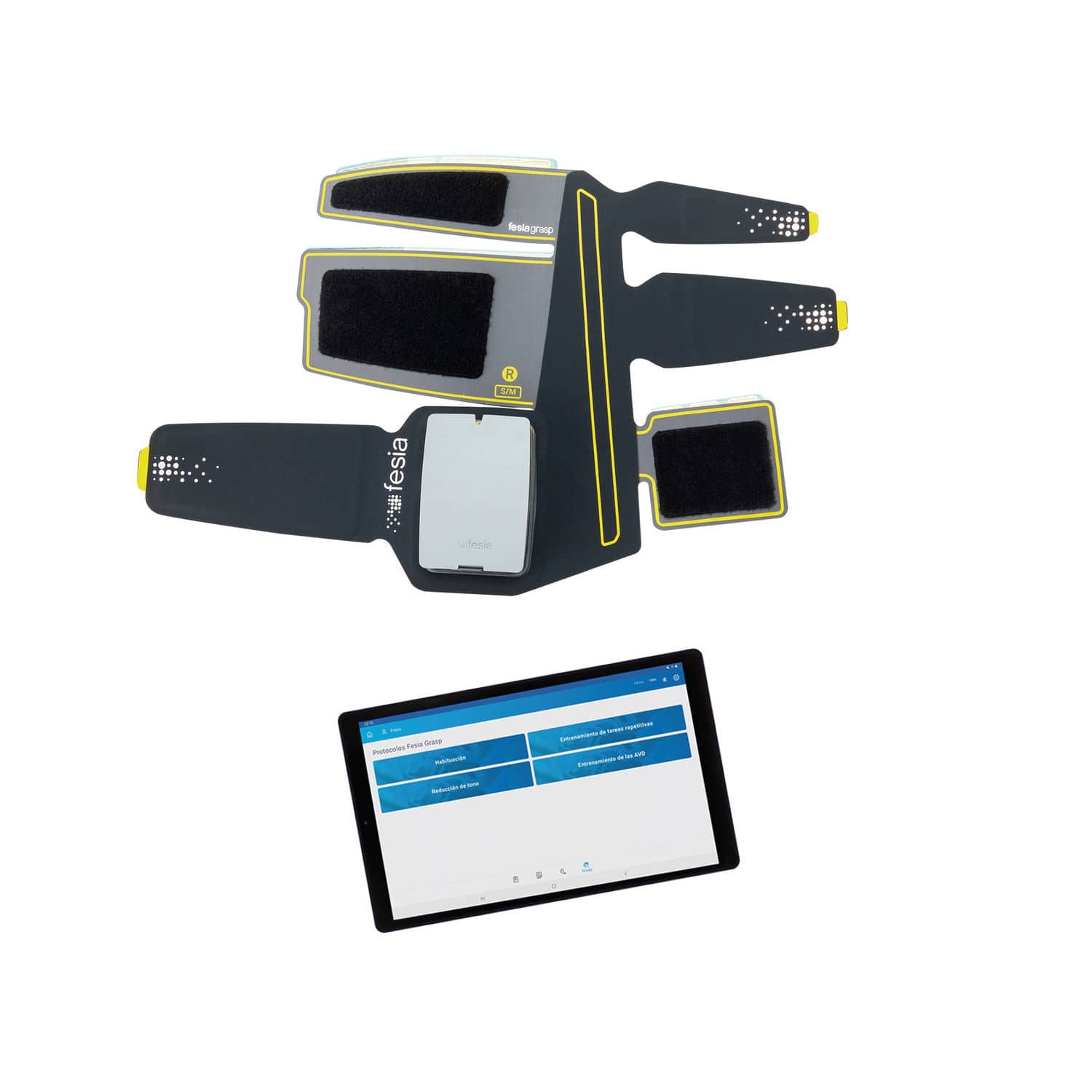 Electric stimulation pad - Grasp - Fesia Technology - wearable / FES