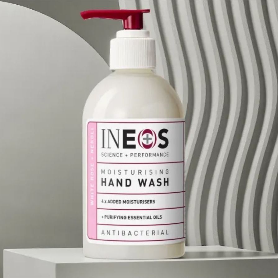 250 mL hand sanitizer - WHITE ROSE+NEROLI - INEOS Hygienics