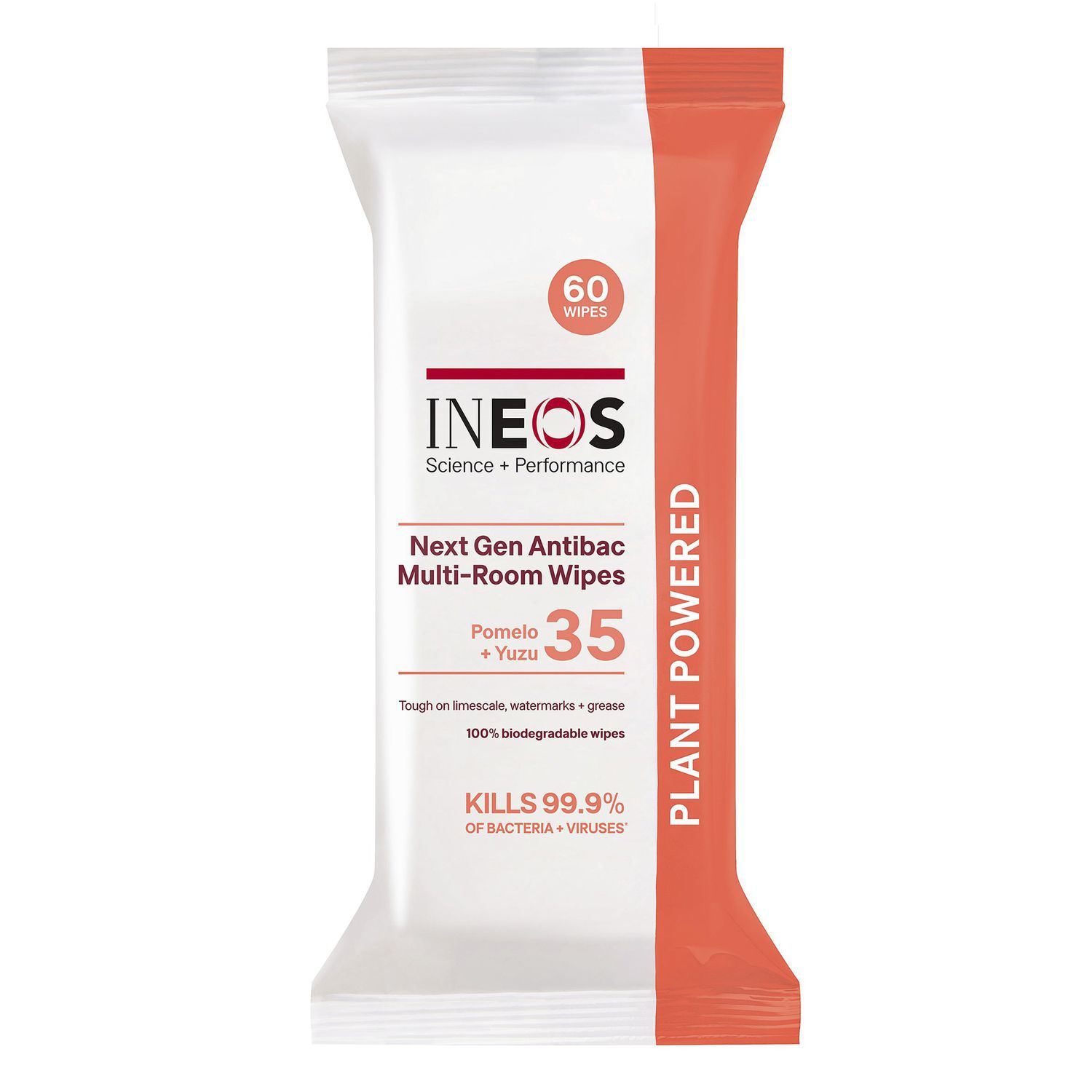 Floors ans surface cleansing wipes - Pomelo + Yuzu - INEOS Hygienics ...