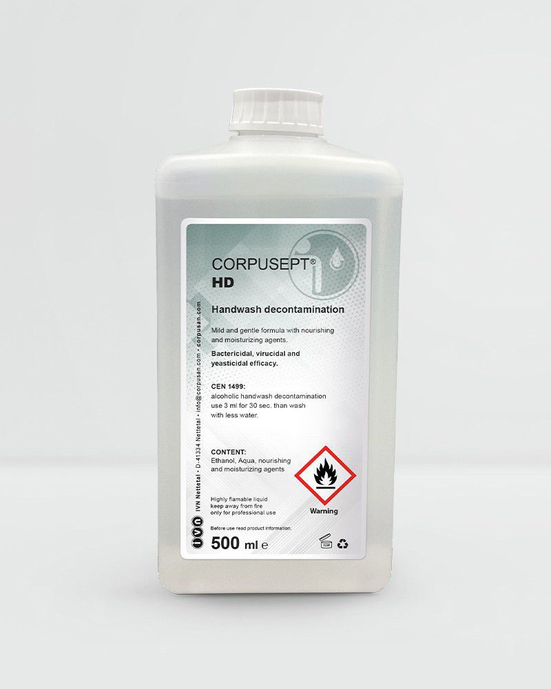 Virucidal antiseptic soap - CORPUSEPT® - IVN Nettetal & Unigema ...