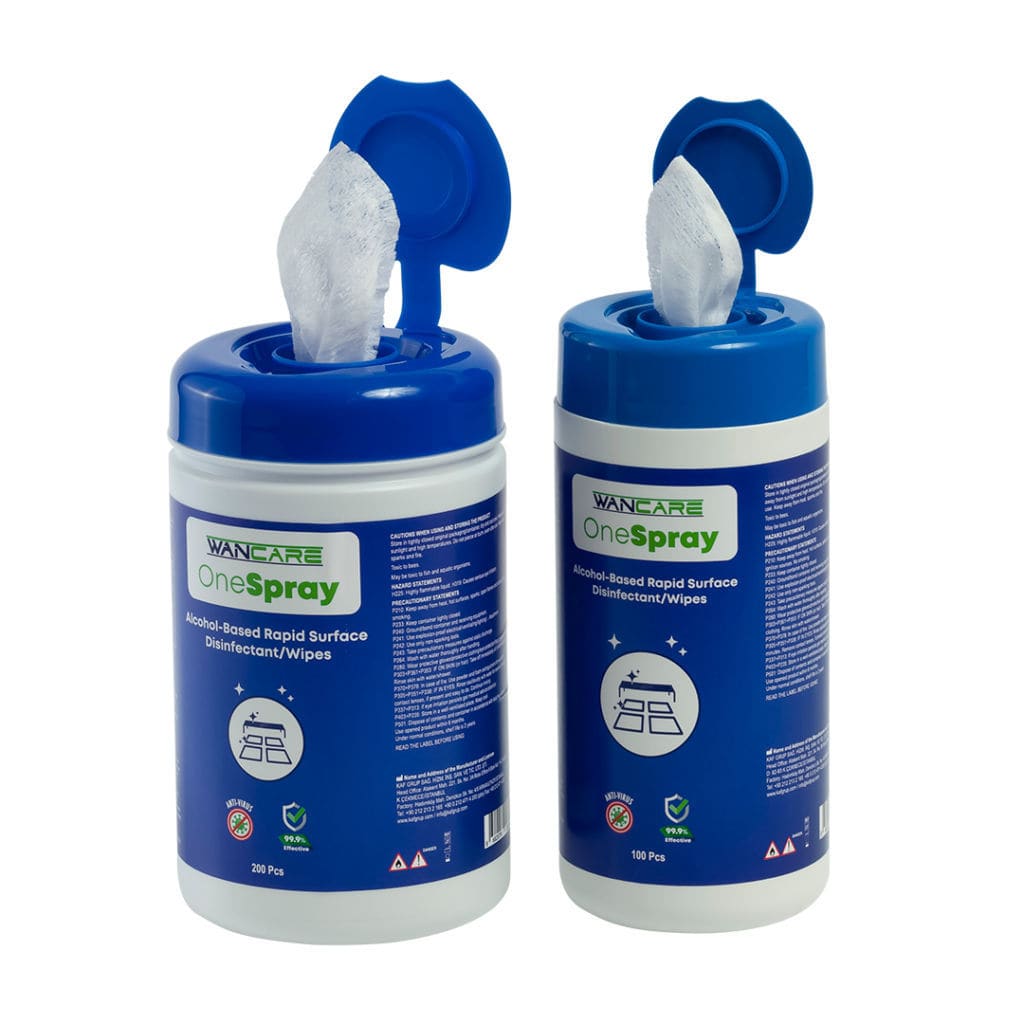 Floors ans surface cleansing wipes - Kaf Grup - pack of 100 / pack of 200