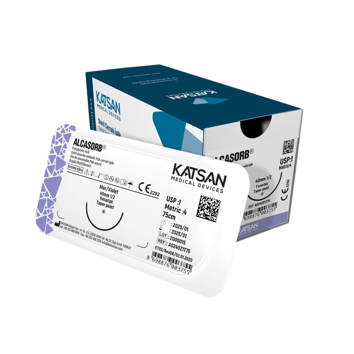 Absorbable suture thread - ALCASORB® - Katsan Tıbbi Cihazlar - general ...