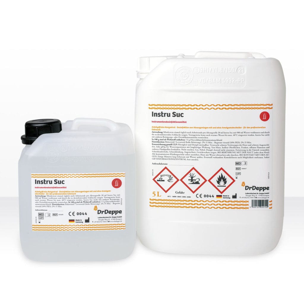 Surgical instrument disinfectant - Instru Suc - Laboratorium Dr. Deppe ...