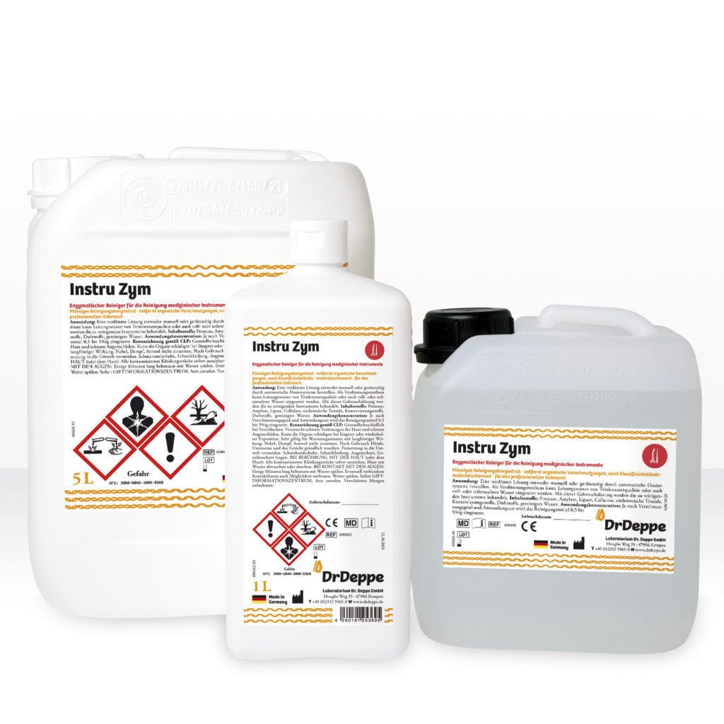 Surgical instrument disinfectant - Instru Zym - Laboratorium Dr. Deppe ...